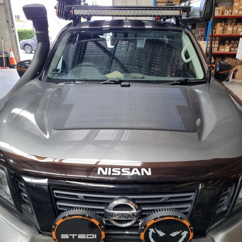 Nissan Navara Lensun 90W Hood Bonnet Flexible Solar Panel – Cliffords ...