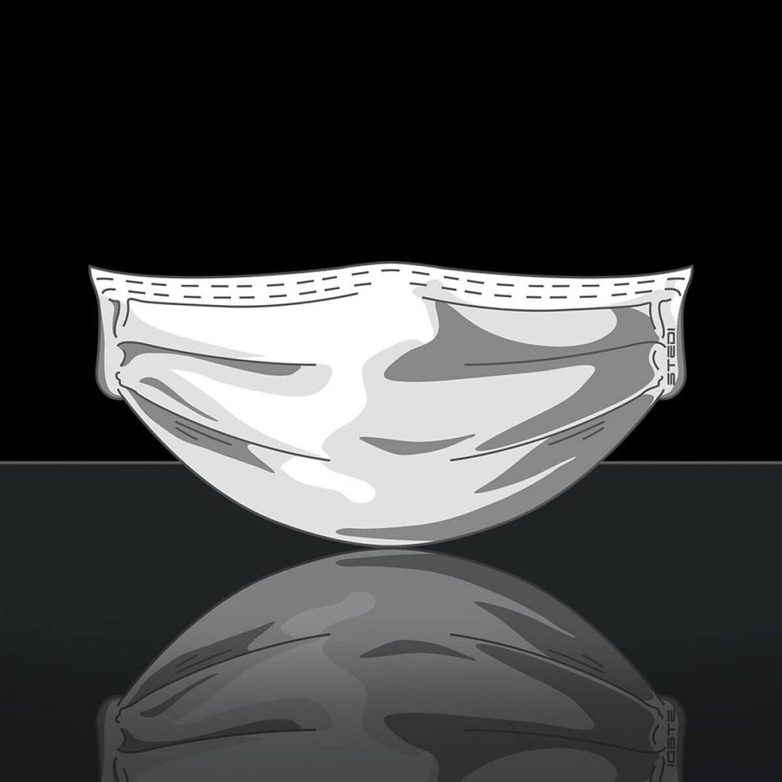 STEDI Type-X 7 Inch Mask Sticker – Cliffords Motorsport